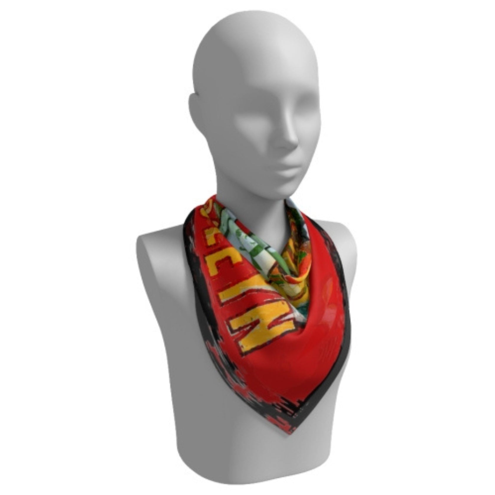 Anne Boleyn Silk Square Scarf - Beheaded Queen – Dead Queens