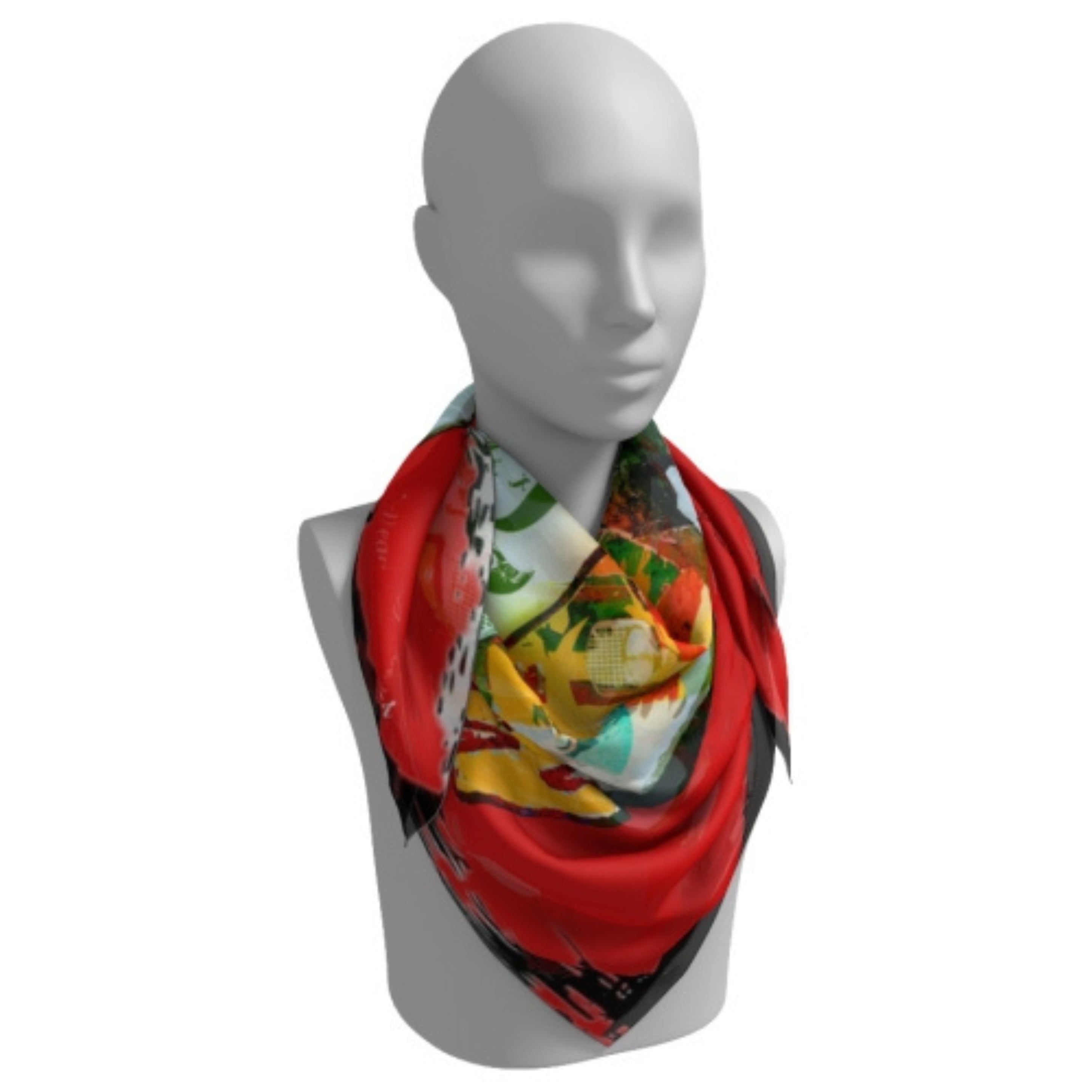 Anne Boleyn Silk Square Scarf - Beheaded Queen – Dead Queens